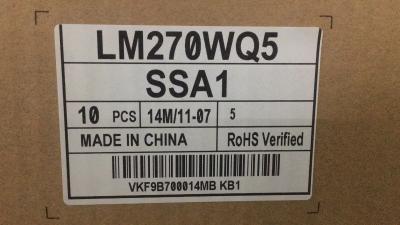 China LM270WQ5-SSA1 LG Display 27.0" 2560(RGB)×1440 350 cd/m² INDUSTRIAL LCD DISPLAY for sale