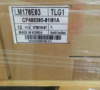 Cina Pannello LCD industriale LM170E03-TLJ1 17,0 di SXGA 96PPI 1280x1024 250cd/m2» in vendita