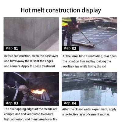 Quality Plastic modified asphalt waterproofing membrane (APP) for sale