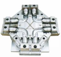 China Custom Plastic Injection Mold Making PP ABS PVC Fitting Mould Precision +/-0.01mm for sale