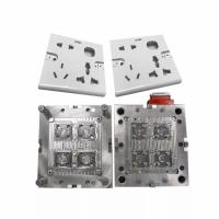 China Smart Home Wall Switch Button Shell Plastic Injection Mould Custom ABS PC Molding for sale