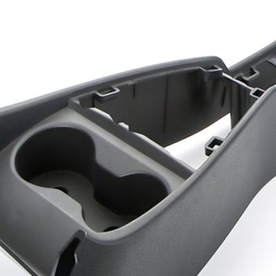 China Automotive Plastic Injection Molded Molding Part with Textured Surface Finish in Black for sale
