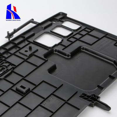 China Customized Auto Parts PA6+30%Gf Plastic Injection Molding Black Edm Finish Tolerance for sale