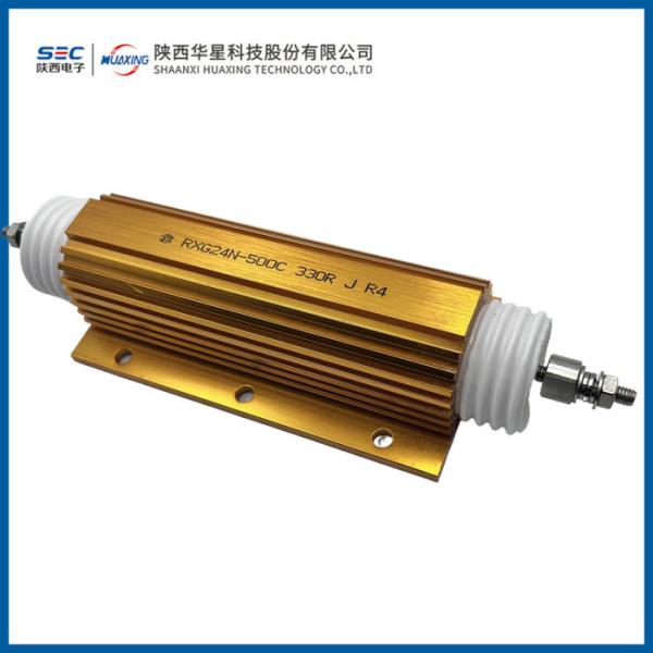 Quality RXG24-500C Type Heat Sink Mounted Power Wire Wound Fixed Resistor for sale