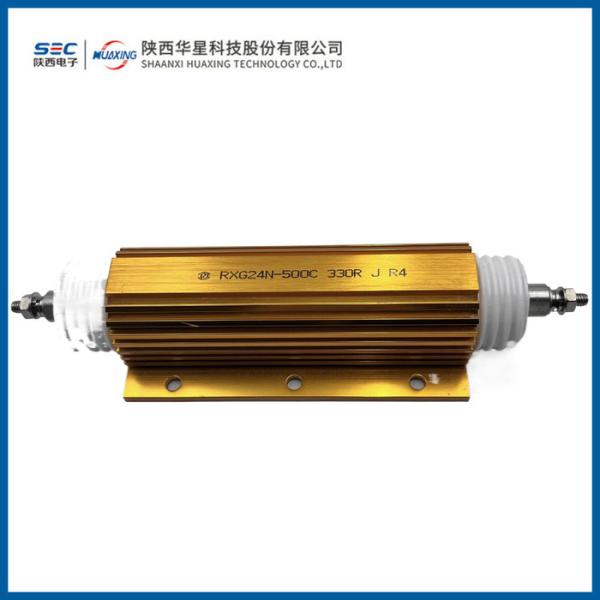 Quality RXG24-500C Type Heat Sink Mounted Power Wire Wound Fixed Resistor for sale