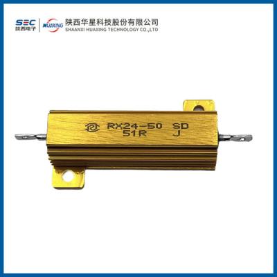 Quality RX24 Type Heat Sink Mounted Power Wire Wound Fixed Resistor for sale