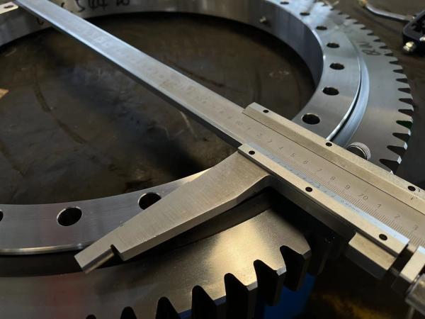 Quality Crane Swing Bearing Slewing Ring Swing Gear 50Mn 42CrMo Material for sale
