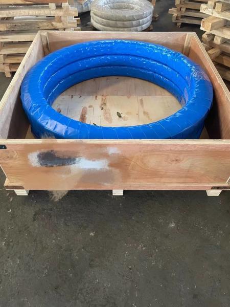 Quality 50Mn Agricultural Slewing Rings Roller Bearing Swing Gear Inner Tooth for sale