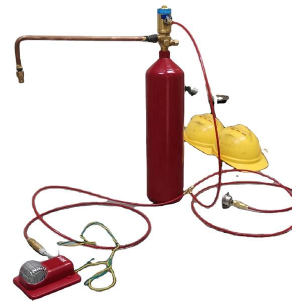 Reliable Fire Detection Tube with 4-20mA Alarm Output and 0.2kg Weight