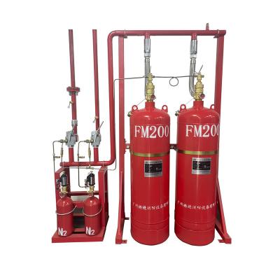 Chine Système d'extinction du gaz FM200 1,0 Barg Min Design Pressure 9,0% Max Concentration +55°C Max Design Temp à vendre