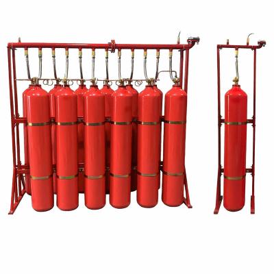 China Red 70L CO2 Fire Suppression System Automatic Easy To Install for sale