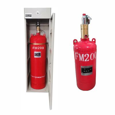 China Fire Protection Level A Class FM200 Cabinet System with 200 Liters Capacity for sale