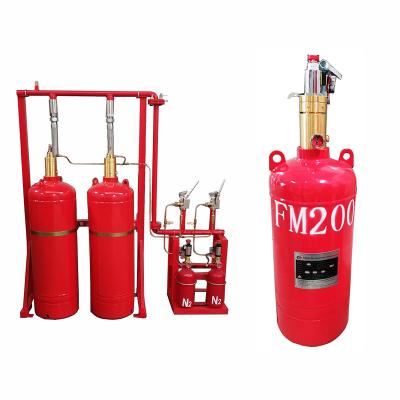 HFC227ea rojo Sistema de extinción de incendios Fabrica Garantizar la calidad directa Mejor precio