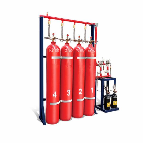 Inert Fire Extinguishing System Automatic Inergen Clean Agent Gas Fire Suppression System Factory Direct Quality Assurance Best Price