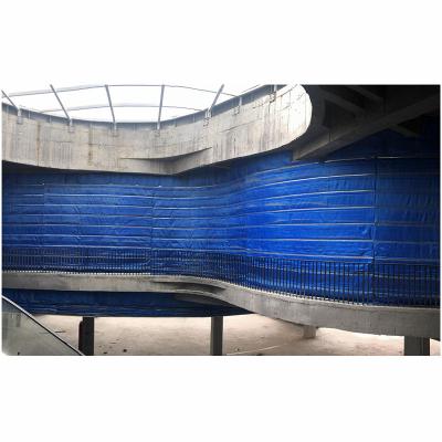 중국 벽에 장착 된 화재 롤러 커튼 편리하고 효과적인 화재 안전 조치 판매용