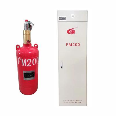 China Red Automatic FM200 Cabinet System  Easy Advanced Fire Suppression For Industrial Applications for sale