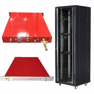 China Pre-Engineered Rack Fire Suppression Unit with 1.6 Mpa Storage Pressure and 2.5 Mpa Maximum Working Pressure for 0℃--50℃ Applicable Environment for sale