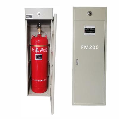 China Standalone FM200 Extinguisher Cabinet UAE GCC Certified for Control Panels for sale