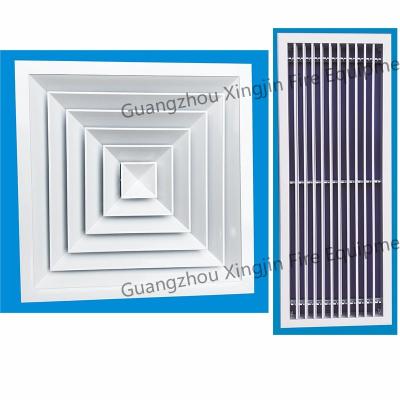 Cina Alta Durabilità Griglia di ventilazione regolabile HVAC personalizzata per edifici commerciali in vendita