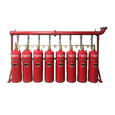 Chine Système d'extinction automatique d'incendie par réseau de tuyauterie FM200 propre avec anti-électricité à vendre