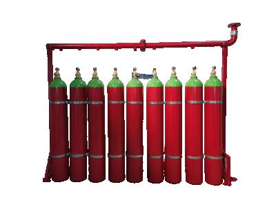 China Non - Polluting IG55 Gas Automatic Fire Extinguishing Equipment For Distribution Room for sale