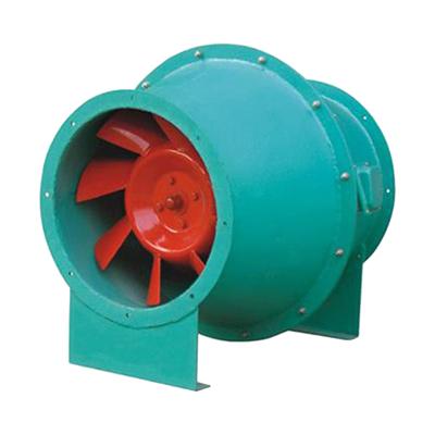 China High Velocity Diagonal Flow Fire Smoke Exhaust Fan 280℃ Industrial for sale