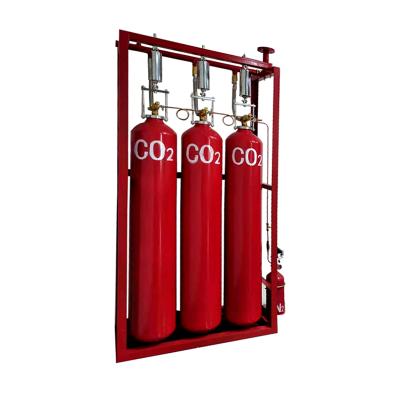 CO2 Flooding Fire Suppression System for Electrical Substations