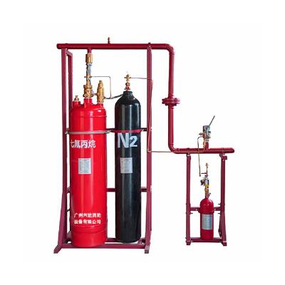 중국 고압 FM200 외부 저장 시스템 / 데이터 센터용 불활성 가스 소화 시스템 판매용
