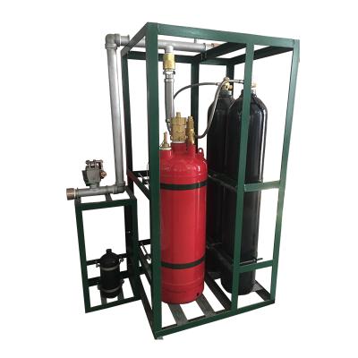 중국 고압 FM200 외부 저장 시스템 / 데이터 센터용 불활성 가스 소화 시스템 판매용