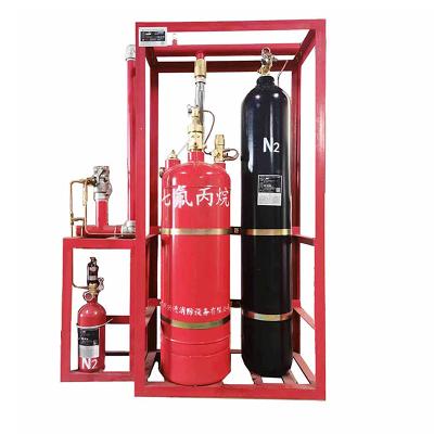 중국 고압 FM200 외부 저장 시스템 / 데이터 센터용 불활성 가스 소화 시스템 판매용