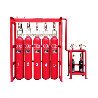 China Automatic CO2 Gas Flooding System - Pipe Network Type with 60s Rapid Extinguishing and 42kg Gas Capacity for sale
