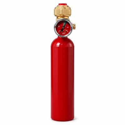 China High-Purity Nitrogen 6.0MPa Drive Cylinder with Dual Actuation for Inert Gas Fire Suppression Systems for sale