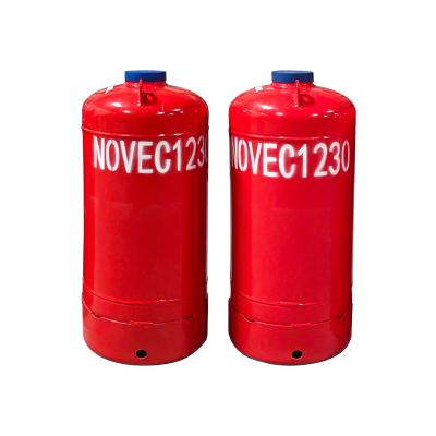China High Pressure Novec1230 Storage Cylinder for Automatic Fire Suppression System with Steel Construction for sale