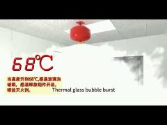 Fm200 Fire hanging fire extinguish