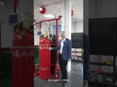 High Safety FM200 Piston Fire Suppression System