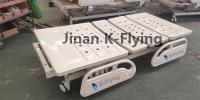 China Double Handles Manual Nursing Bed Ergonomic Split Guardrail for sale