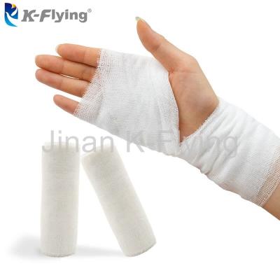 Cina Pronto soccorso 100% del cotone Gauze Bandage Roll idrofilo 18*11 18*14 in vendita