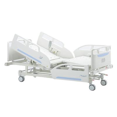 China Do comprimento completo elétrico do HDPE da cama dos cuidados do hospital de duas funções trilho lateral à venda