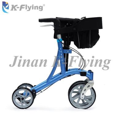 Cina Piegatura di alluminio Walker Rollator Elderly Walking Aid del metallo leggero in vendita