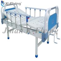 China Abs Headboard 2 Crank Adjustable Manual Nursing Bed for sale