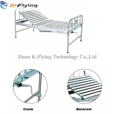 Cina Acciaio inossidabile 201 304 un letto manuale di professione d'infermiera di singola scossa di funzione in vendita