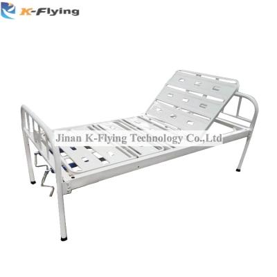 Cina Un letto manuale di 2 dell'ospedale psichiatrico di acciaio inossidabile manovelle funzionali dei letti due in vendita