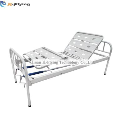 Cina Un letto manuale di 2 dell'ospedale psichiatrico di acciaio inossidabile manovelle funzionali dei letti due in vendita