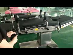 Tavolo operatorio idraulico di W550mm SUS304 per chirurgia addominale
