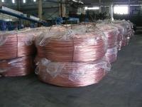 China Concentric Stranded Bare Copper Wire , 500m Length Overhead Power Cables for sale