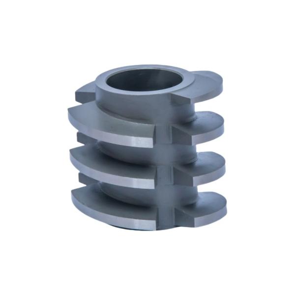 Quality 10mm - 300mm Steel Buss Twin Screw Elements With Hard Chrome Plating For Food Producing for sale