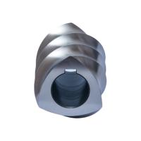 Quality High Precision Twin Screw Extruder Parts Triple Flighted Screw Element For for sale