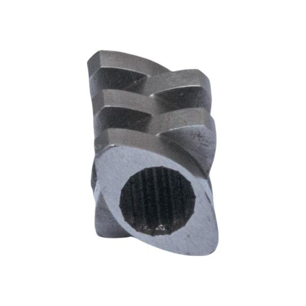 Quality High Shear Twin Screw Extruder Neutral Kneading Block HRC58 - HRC62 Surface for sale