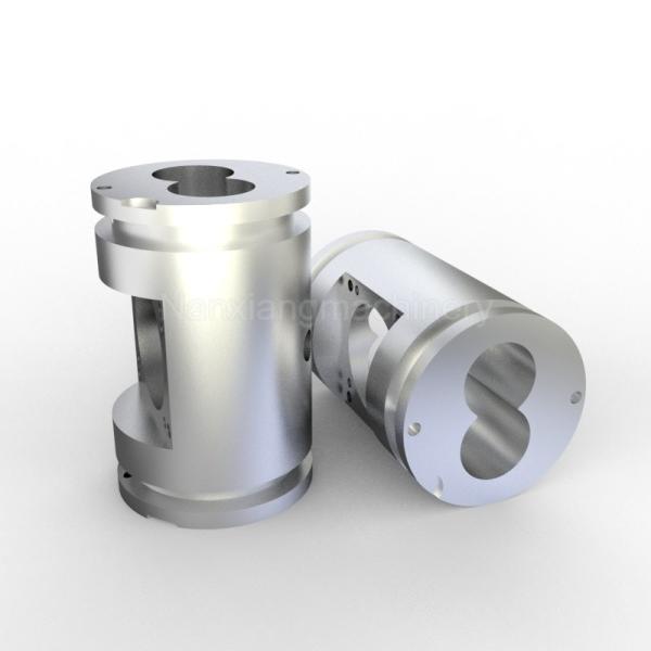 Quality CNC Machining Twin Screw Extruder Components Open Screw Food Industry Barrel In Extruder for sale
