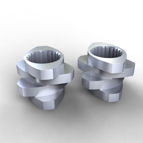 Quality 0.02Mm Tolerances Kneading Blcok  316L W6Mo5Cr4V2 Extruder Screw Parts for sale